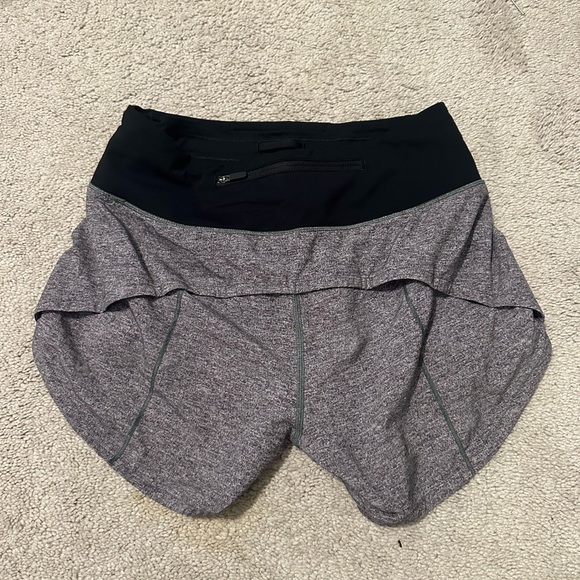 lululemon athletica | Shorts | Grey Speed Ups Size 2 | Poshmark